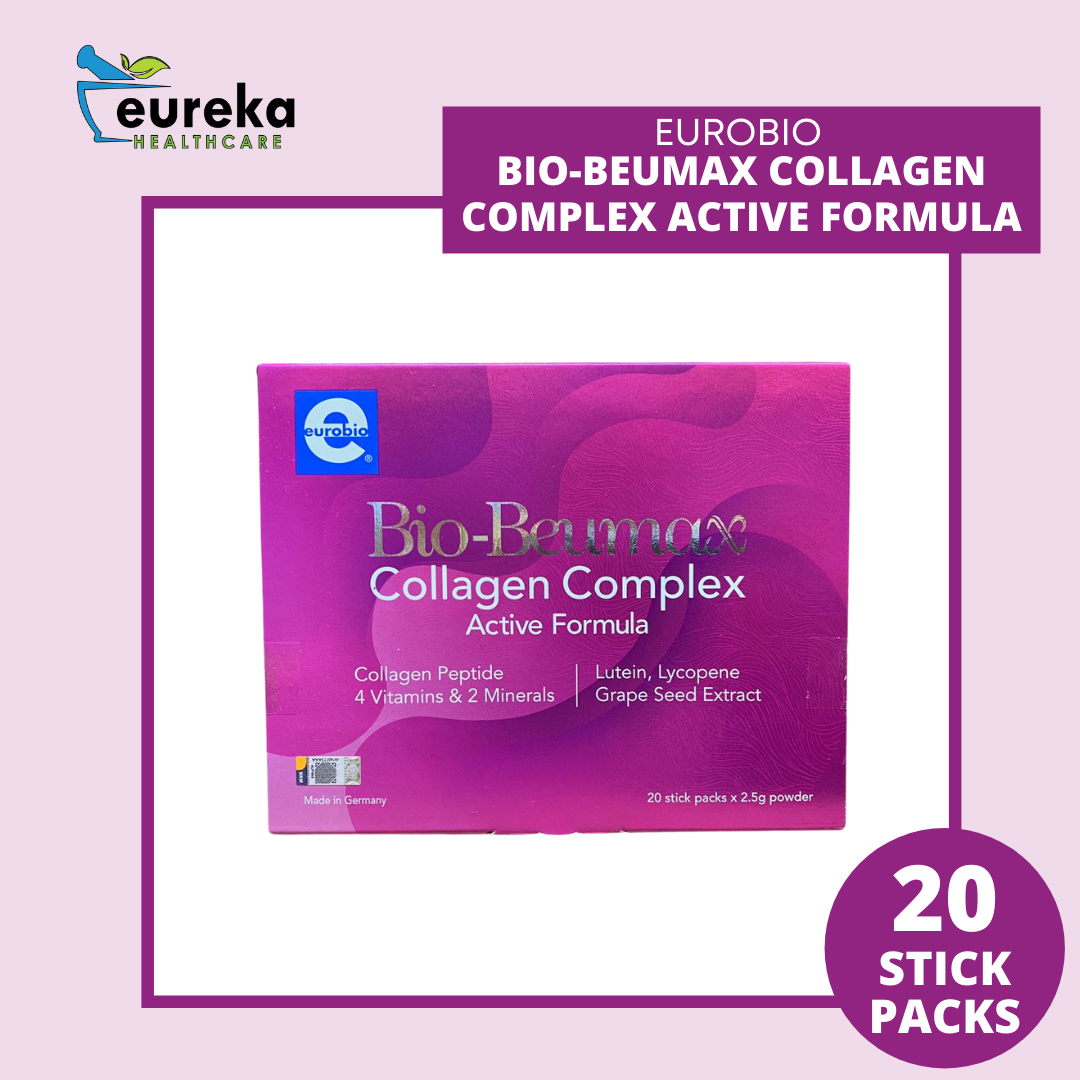 EUROBIO BIO-BEAUMAX COLLAGEN COMPLEX ACTIVE FORMULA 20'S | Lazada