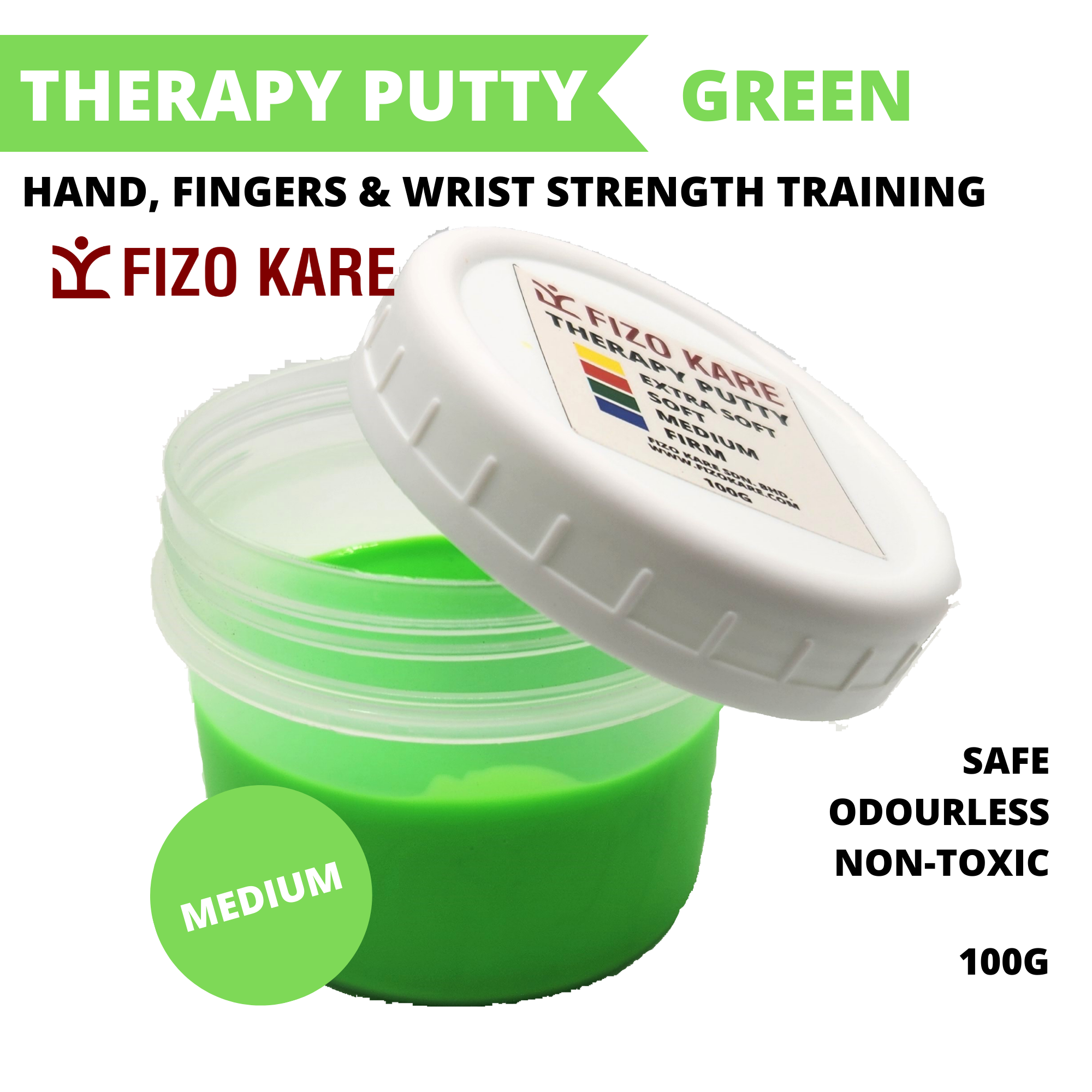 FIZO KARE PHYSIOTHERAPY CENTRE- Therapy Putty Theraputty Hand Exercise ...