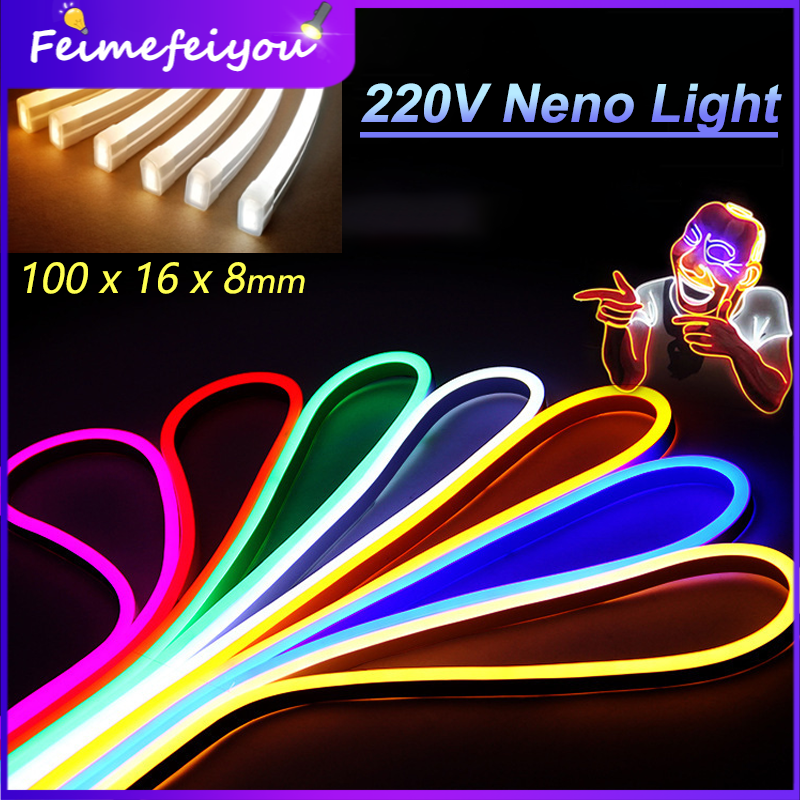 1M led tv strip light neon fairy lights strip outdoor waterproof ...