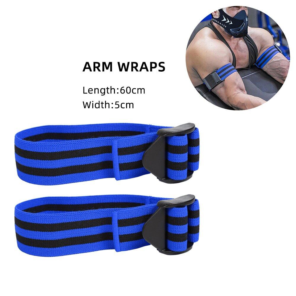 Fitness Occlusion Training Bands Arm Leg Wraps Fast Muscle Growth Gym ...