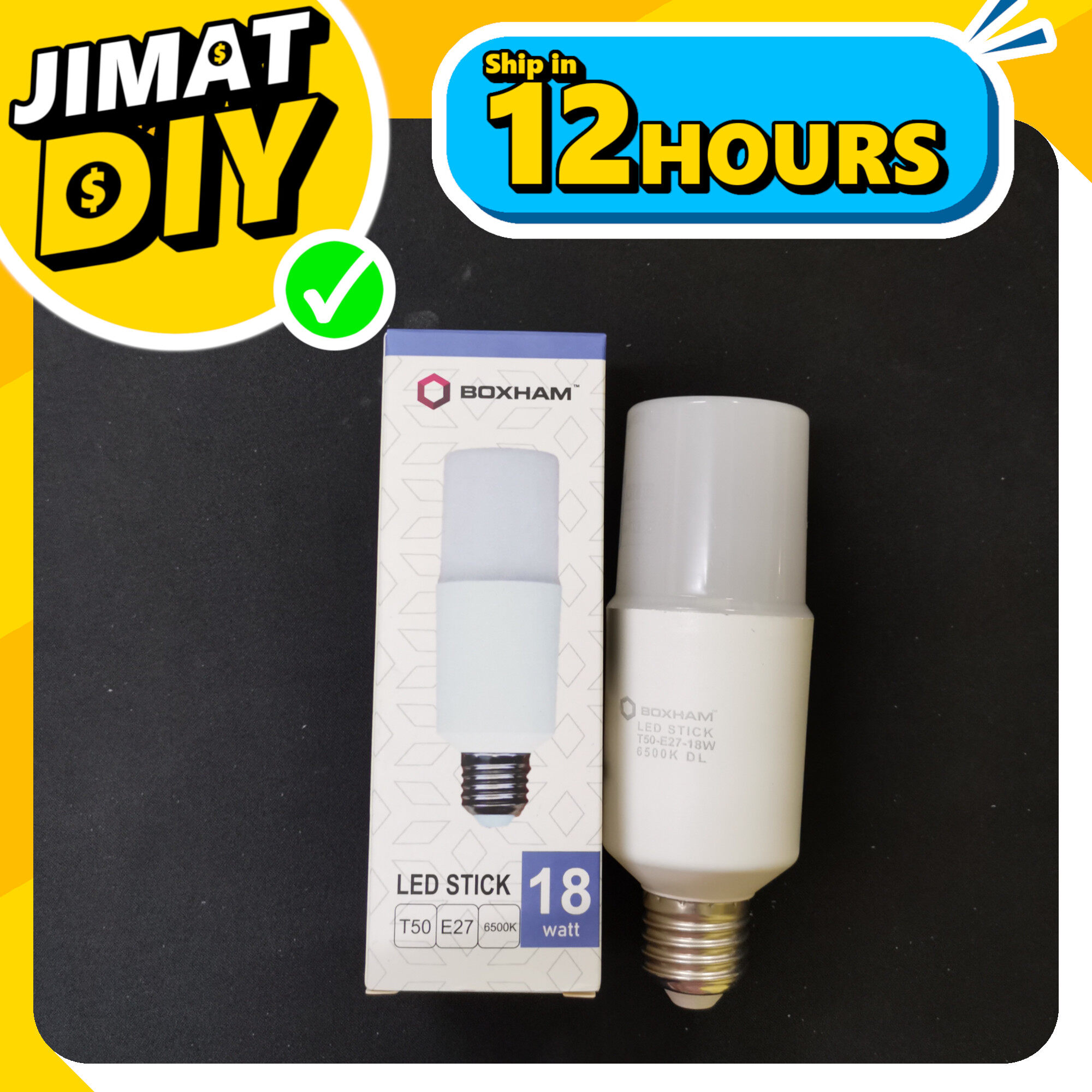 BOXHAM LED STICK BULB E27 MENTOL LAMPU LED DOWNLIGHT WALL | Lazada