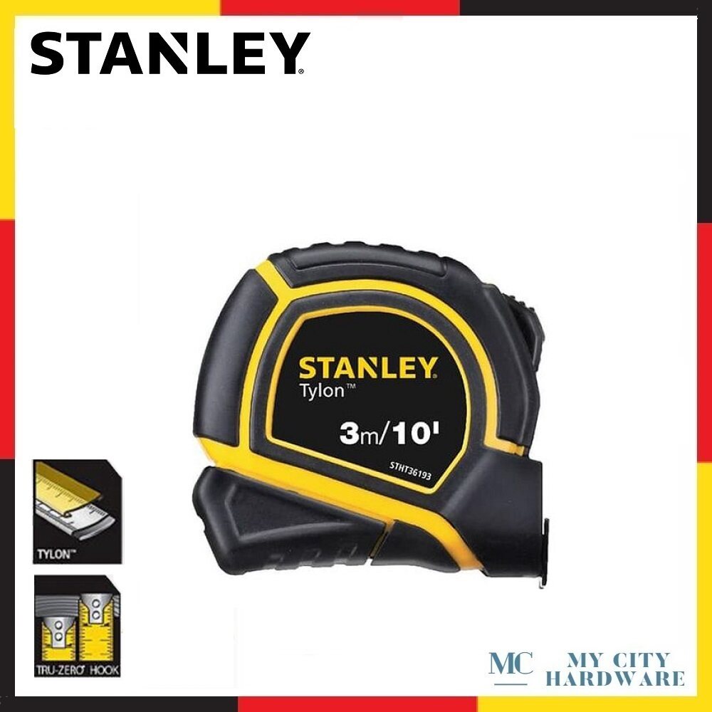 Stanley STHT36193 Tylon Measuring Tape 3m/10ft | Lazada