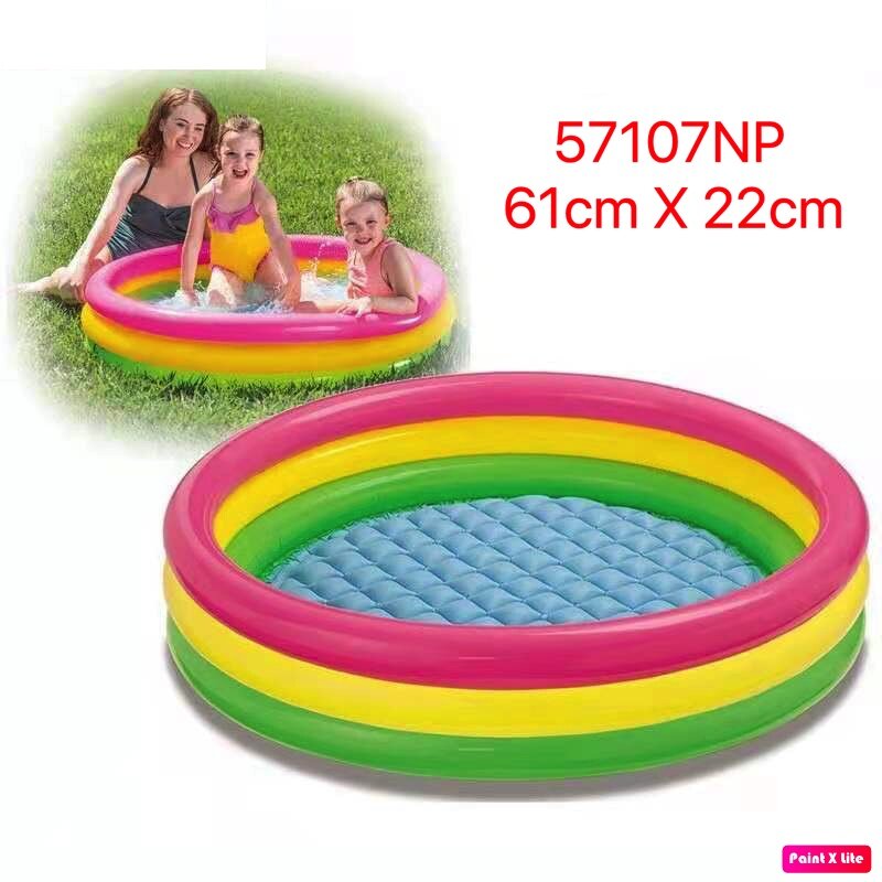 Inflatable children swimming pool kids pool baby intex kolam renang ...