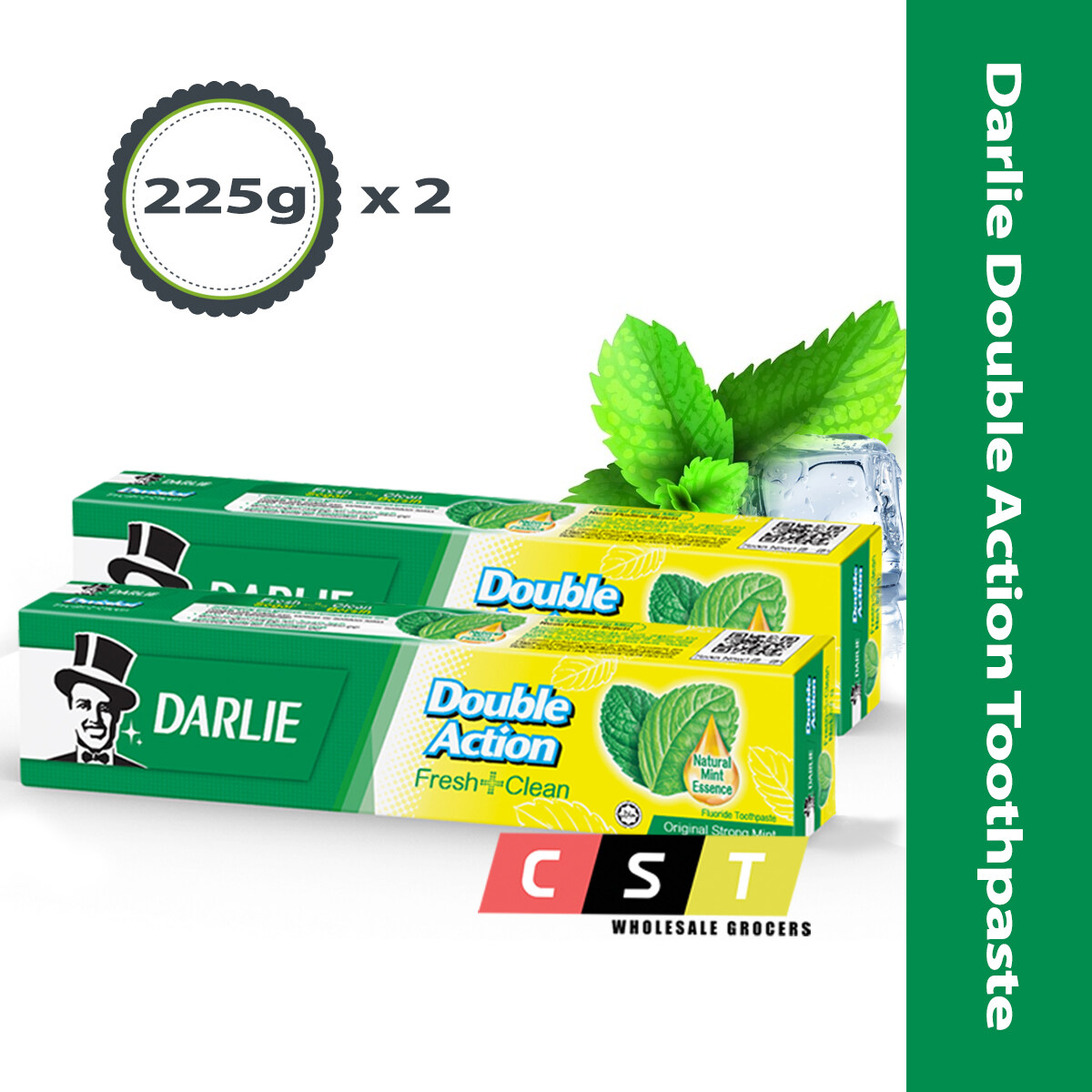 Darlie Double Action Toothpaste 225g x 2 Units | Lazada