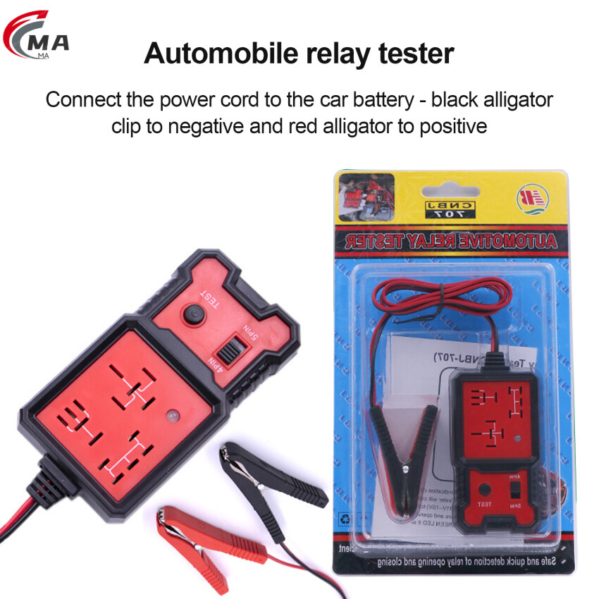 【ในสต็อก】Ma】automotive Electronic Relay Tester Car B-Attery Checker ไฟ ...