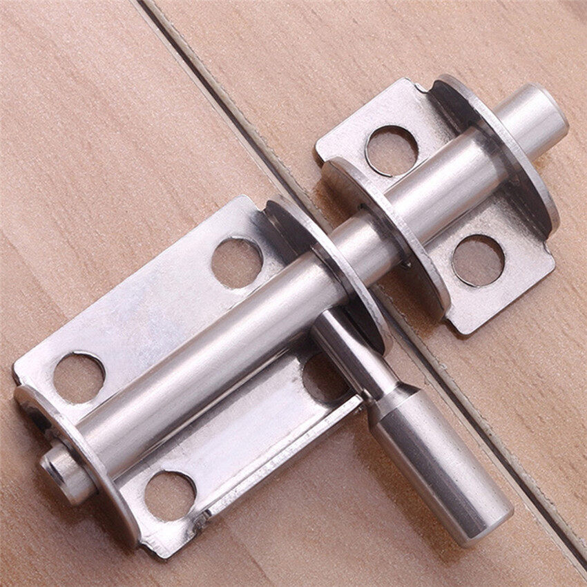 Stainless Steel Barrel Bolt Gate Latch Heavy Duty Premium Safety Door Lock Window Latch 1Pc ...
