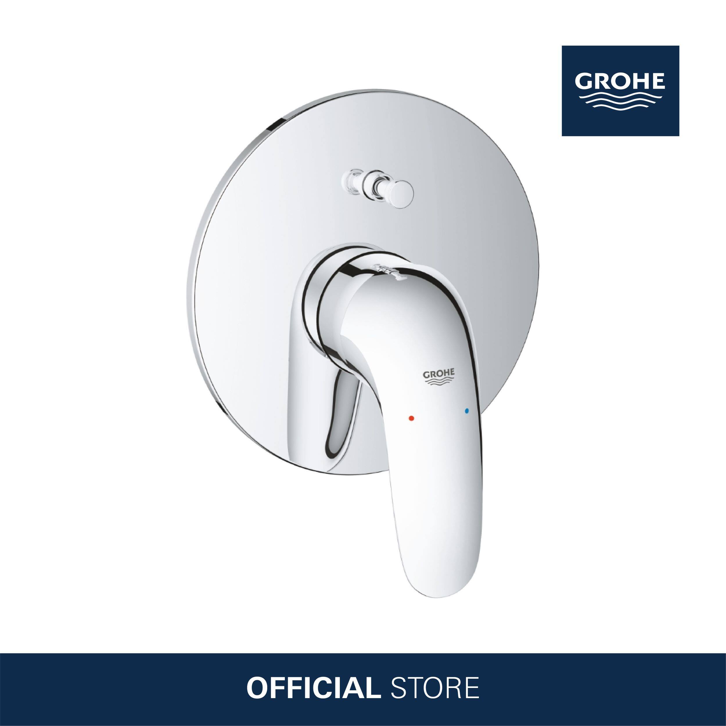 GROHE EUROSTYLE SINGLE-LEVER BATH/ SHOWER MIXER WITH 2-WAY DIVERTER ...