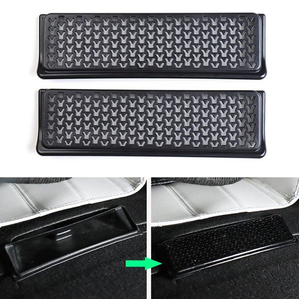 CKMK 2PCS Seat Lower Air Outlet Vent Cover Trim Fit For Tesla Model Y ...