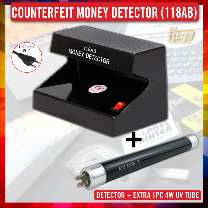 Counterfeit Money Detector/Bank Note Detector/UV Money Detector (118AB ...