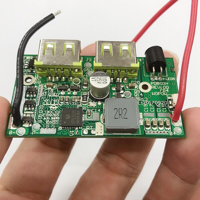 Dual USB Type-c QC 3.0 Quick Charging Board Fast Charger Module IP5328 ...