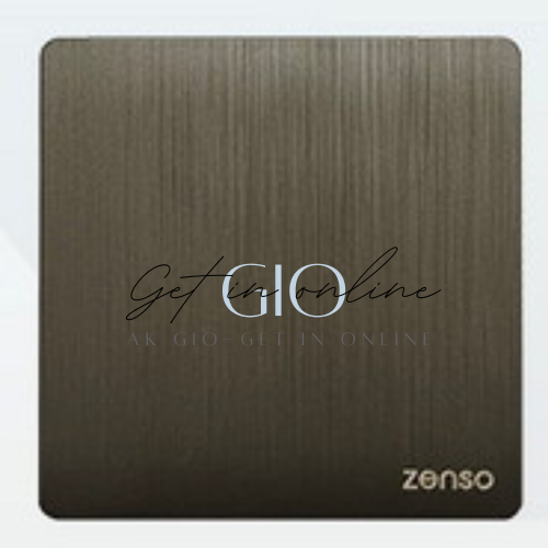 Zenso - Grande Series Socket & Switches Hairline Black { SIRIM APPROVED ...