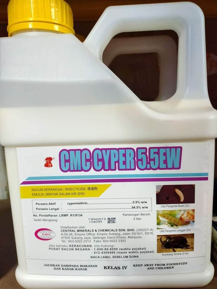 racun cmc cyper 5 liter serangga | Lazada