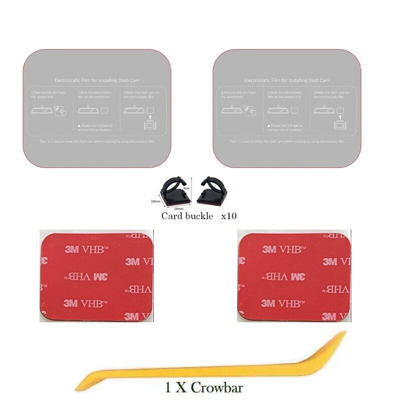 for SAFECAM Dashcam Electrostatic Sticker Electrostatic Film Heat ...