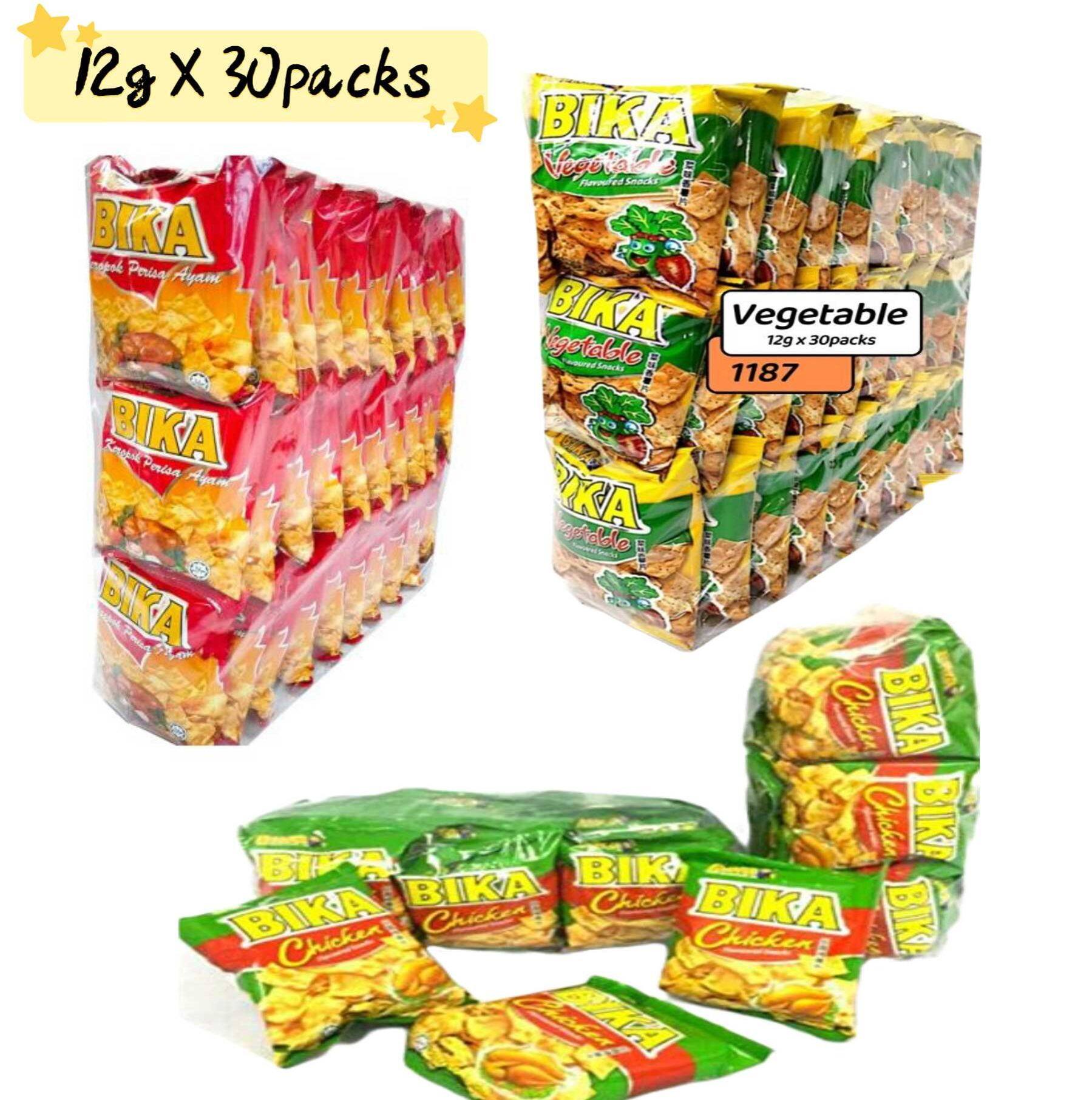 Bika Perisa Ayam / Bika Vegetable / Bika Chicken Flavoured 12g X 30 ...