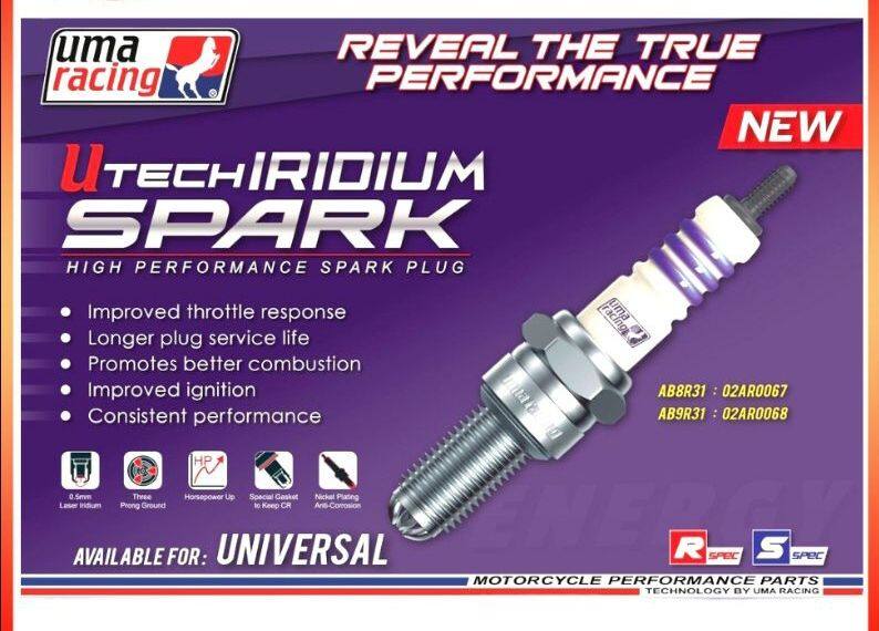 UMA RACING RACING UTRCH IRIDIUM SPARK PLUG RAICNG PLUG IRIDIUM PLUG ...