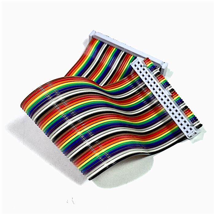 40 Pin GPIO Cable for Raspberry Pi 4/3B+/3B (Female to Female) | Lazada