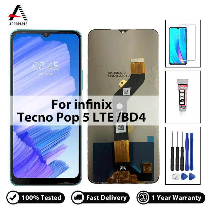 6.52 Inch Original For Tecno Pop 5 LTE BD4 LCD Display Touch Digitizer ...