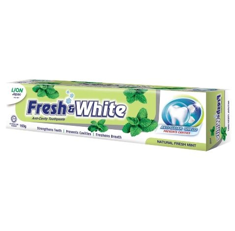 Fresh & White Toothpaste 160g x 1/ 225g x 2 | Lazada