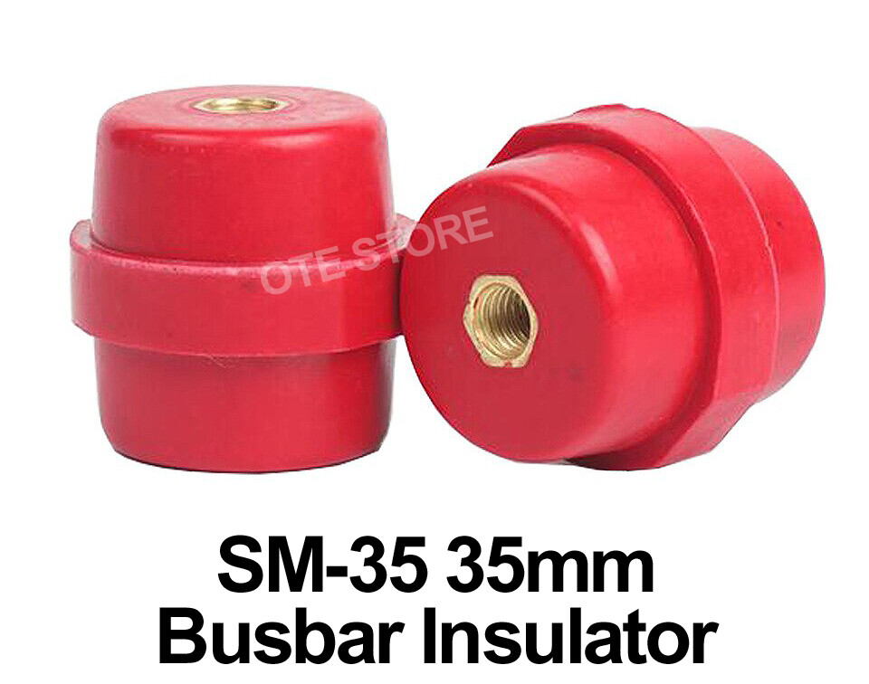 M8 Busbar Support Insulators (35mm / 51mm / 76mm) | Lazada