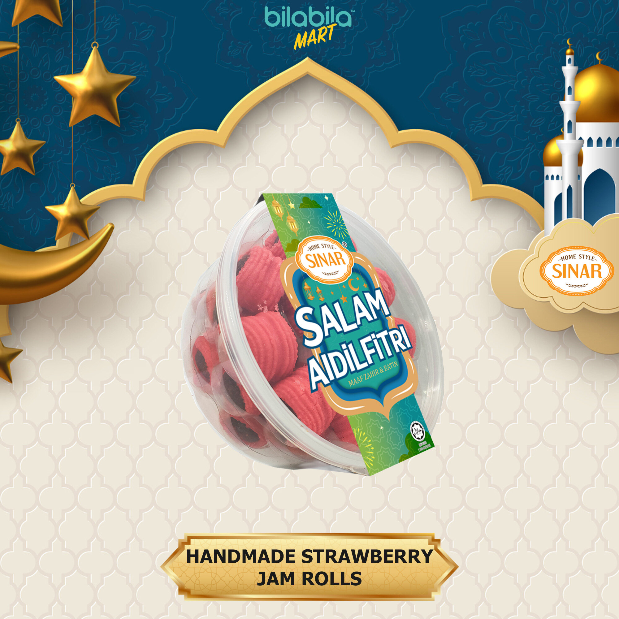 SINAR Handmade Kuih Raya Cookies 2024 (Almond London | Oreo Choc ...