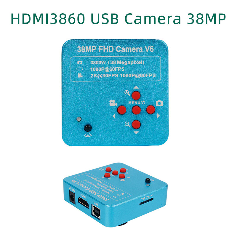 RUZIZAO HUABAI กล้องจุลทรรศน์ดิจิทัลอิเล็กทรอนิกส์,กล้อง USB 2K 60FPS ...