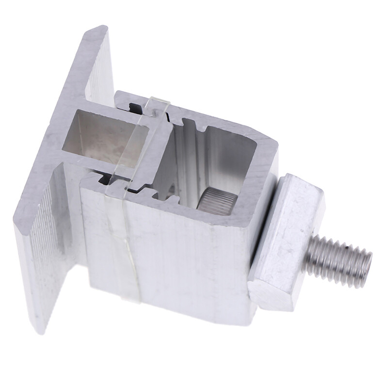 Solar Panel Mounting Bracket End Mid Clamp Kit Adjustable For 19mm ...