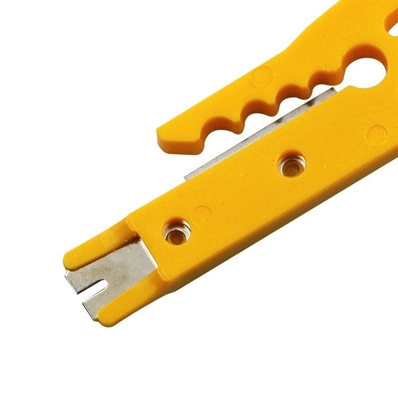 Yellow Wire Cutter 1pcs Connectors Die Cut Wire Electric Wire Stripper ...