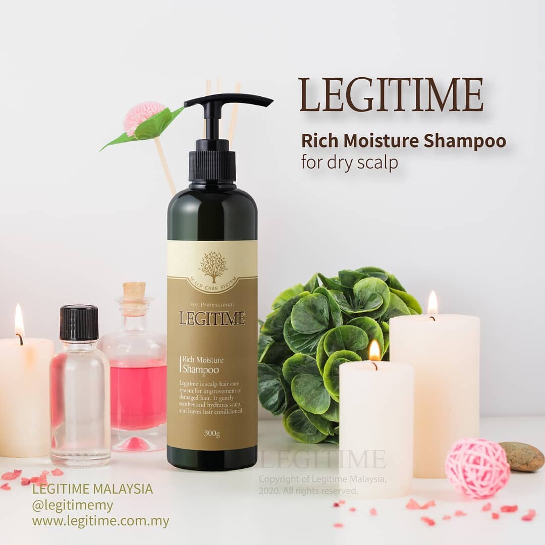 [Korea] Legitime Shampoo - Deep Cleanser & Rich Moisture 300g (Ready ...