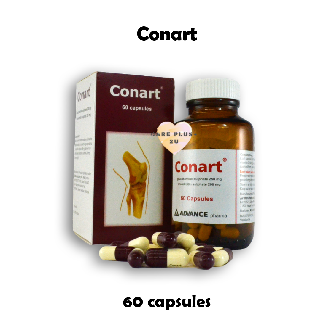 Conart Capsules (60's) Glucosamine + Chondroitin | Osteoarthritis | Lazada