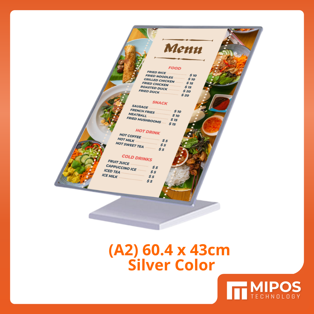 LED Menu Table Display Board A2 Standing Countertop/A2 Backlit LED Menu ...