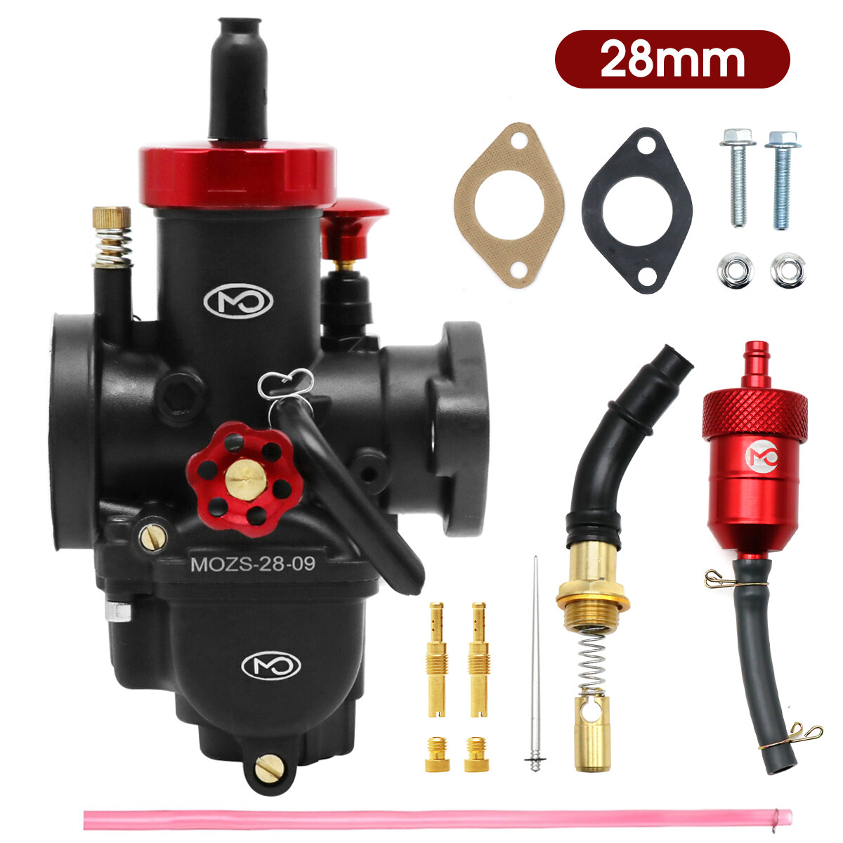 ZSDTRP PE Carburetor model 17/19/22/24/26/28mm Flange Carburetor Fit ...