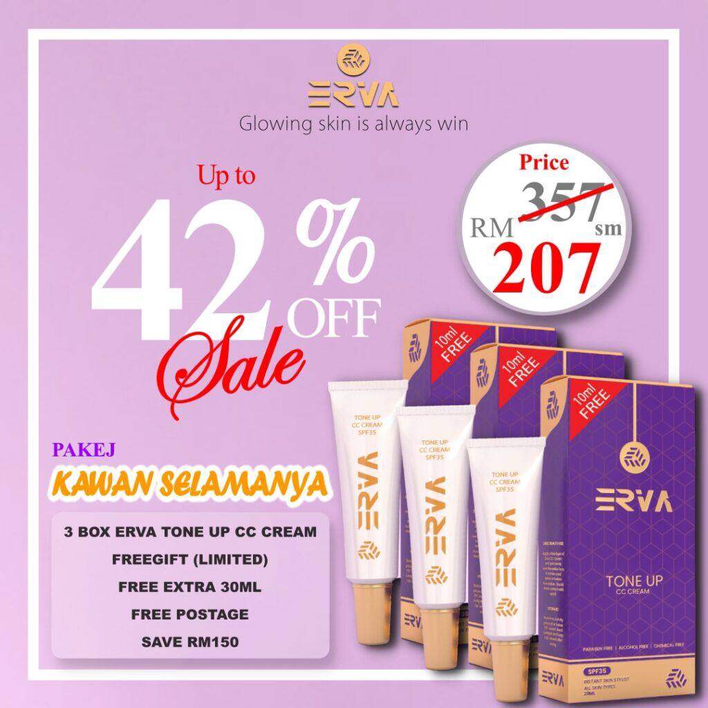 [100% ORIGINAL HQ] MAERVA TONE UP CC CREAM ORIGINAL HQ + FREE GIFT | Lazada