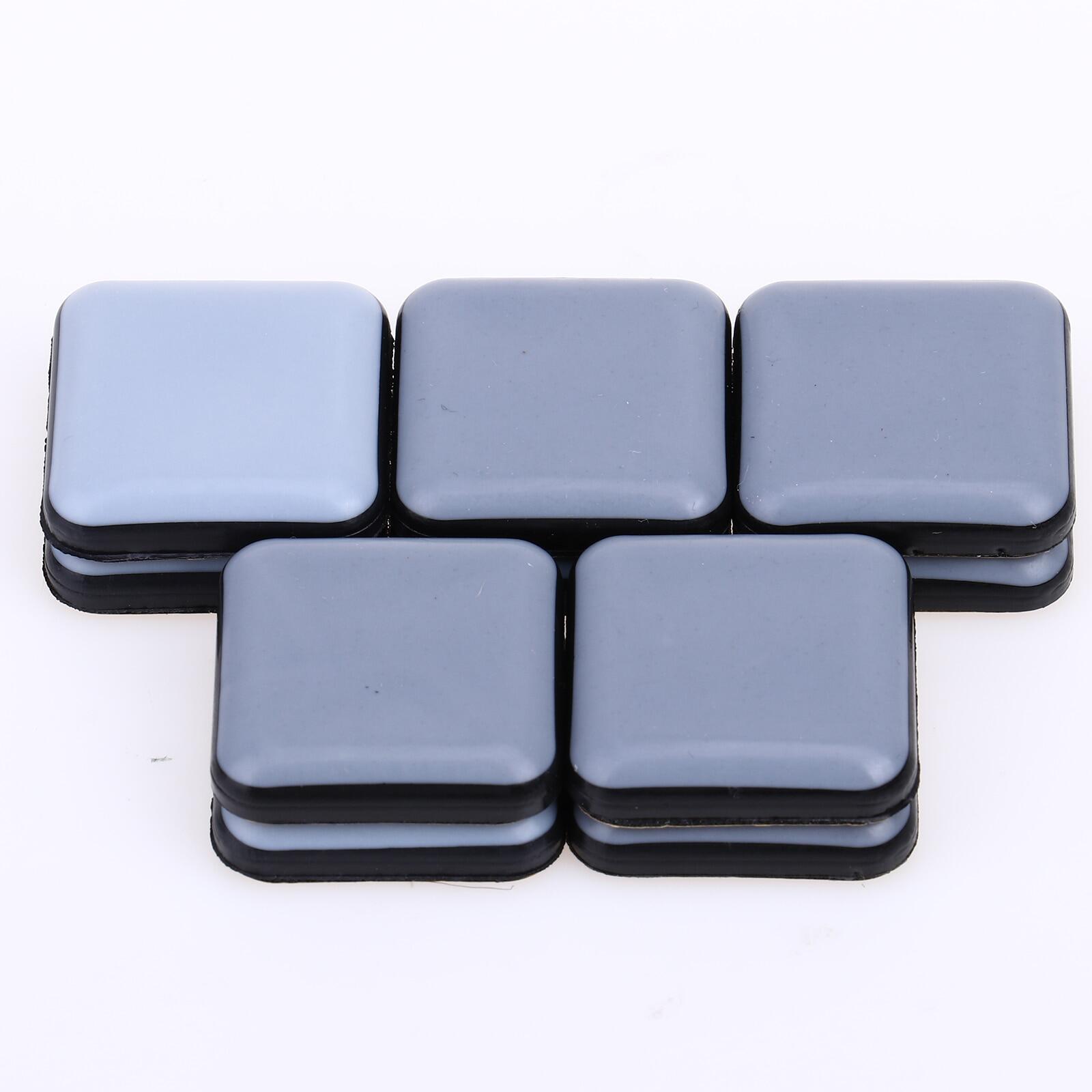 100 Capsules Self-Adhesive Rubber Furniture Bumper Pads for Doors ...