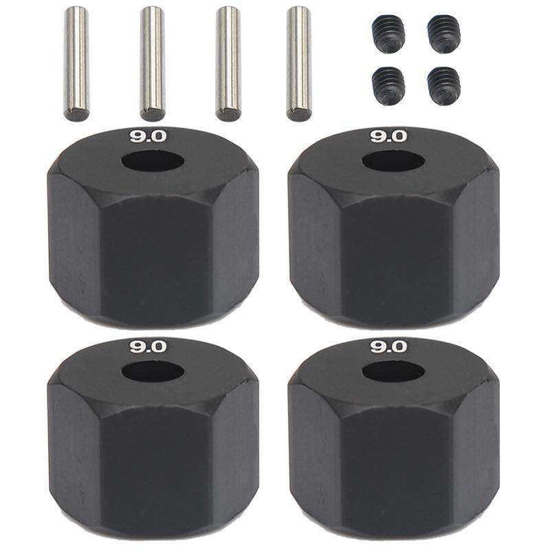 4Pcs 12MM Wheel Hex Hub for 1/10 RC Crawler Axial SCX10 Traxxax Trx4 Tamiya MST RC Car Part ...