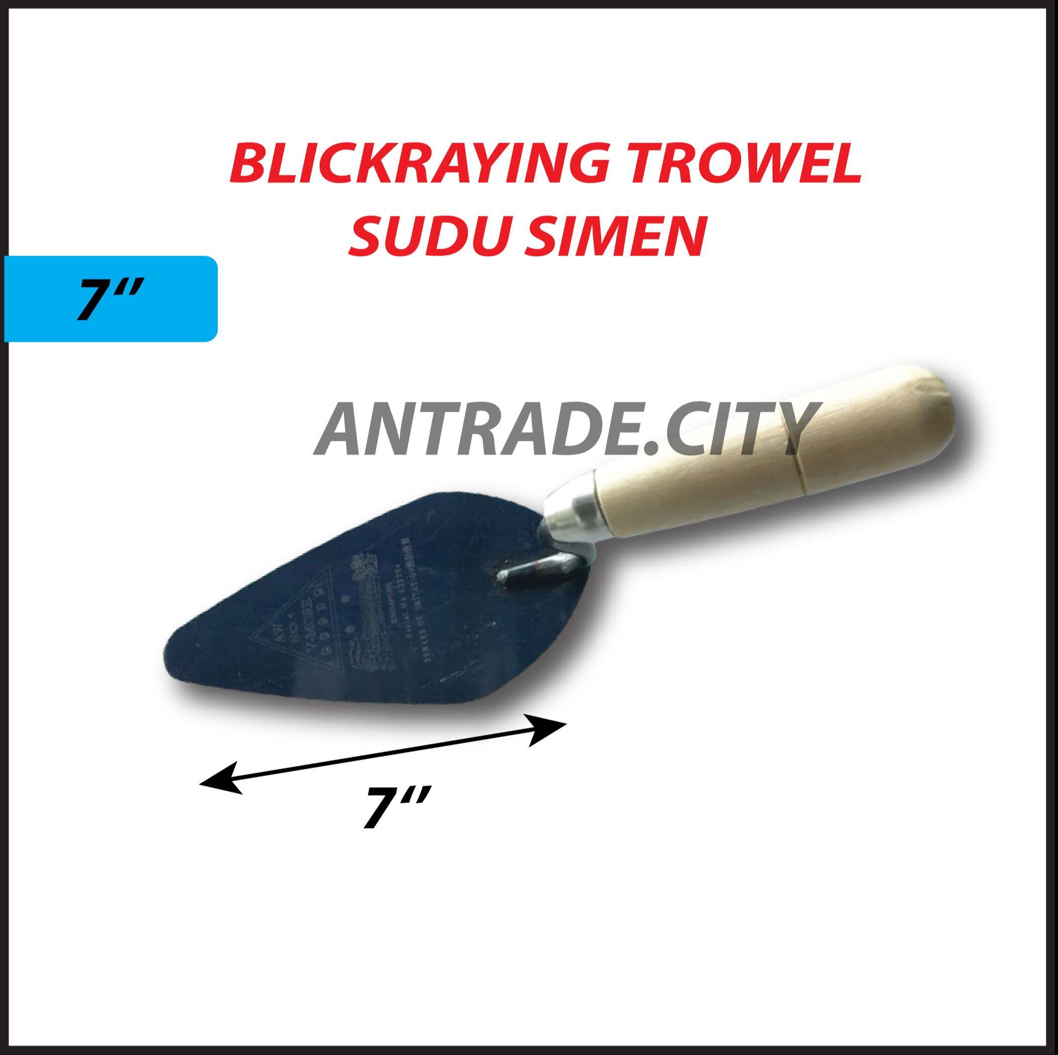 BRICKLAYING TROWEL (6'' & 7'') / Sudu Simen / 灰匙 | Lazada