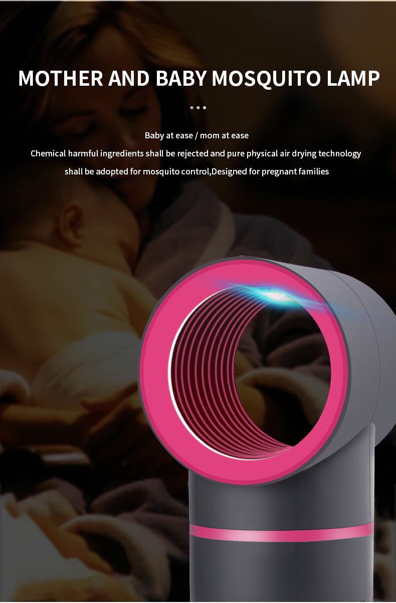 Mosquito Killer Lamp Fan UV LIGHT Anti Mosquito Repellent Bug Zapper ...