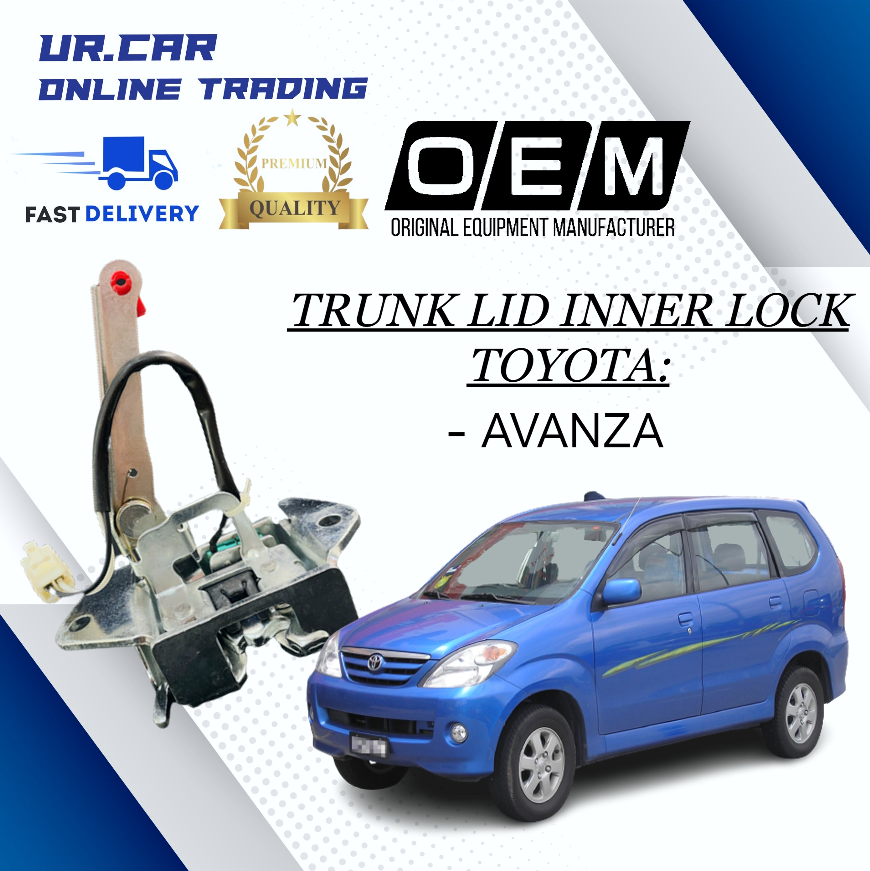TOYOTA AVANZA TRUNK LID INNER LOCK HIGH QUALITY PRODUCT READY STOCK IN ...