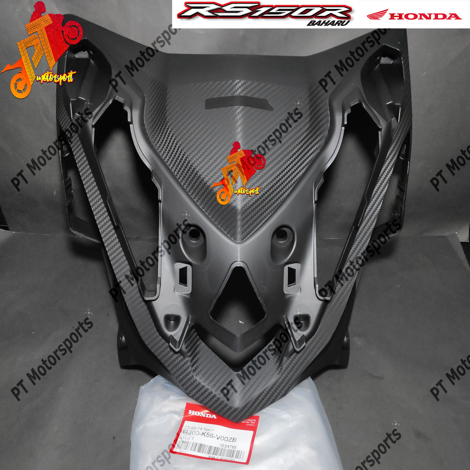 Honda RS150 V1 V2 Inner Front Cover Black Horn cover Panel Inner ...