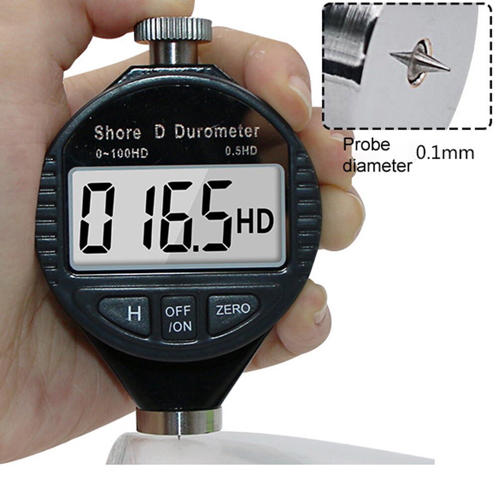 Hardness Tester Tire Plastics Rubber Hardness Test Tool Digital ...