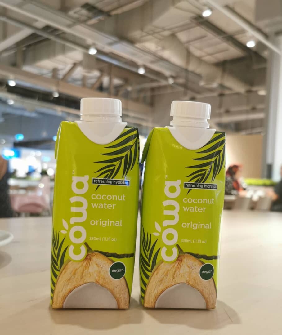 COWA Coconut Juices Water Tetra Pak (330ml x 12) 1 Carton | Lazada