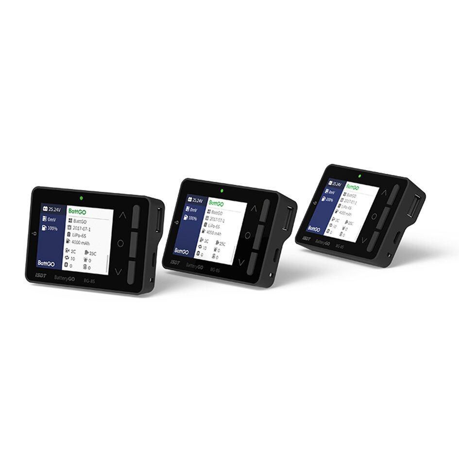COYEN ISDT BG 8S Batery Meter LCD Display Digital Batery Capacity ...
