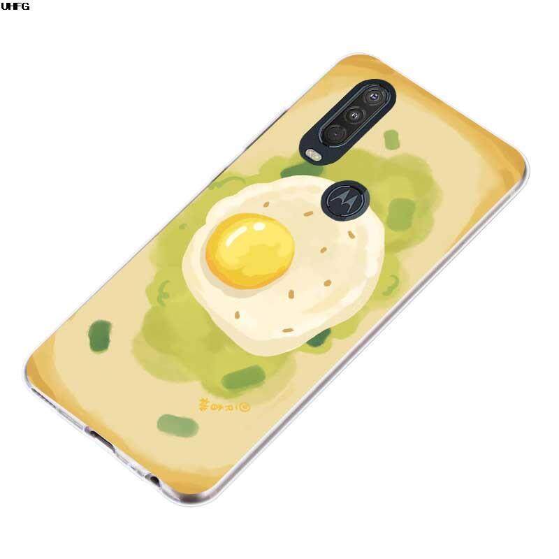 UHFG เคสสำหรับ Motorola One Action TSWOE เคสซิลิโคนแบบนิ่ม TPU เคส ...