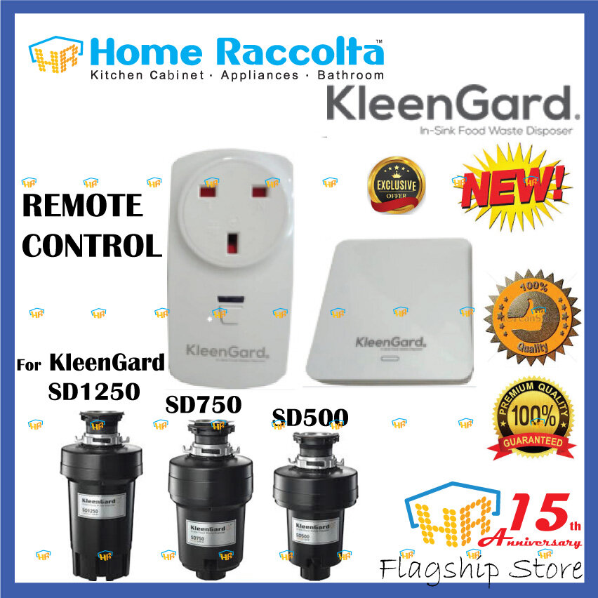 KleenGard Food Waste Disposer Remote Control For SD500 SD750 SD1250 ...