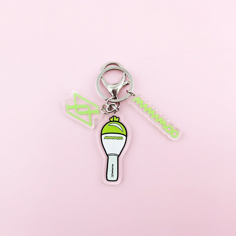 Kpop BTS keychain EXO NCT TWICE Red Velvet Stray Kids Seventeen Monsta ...