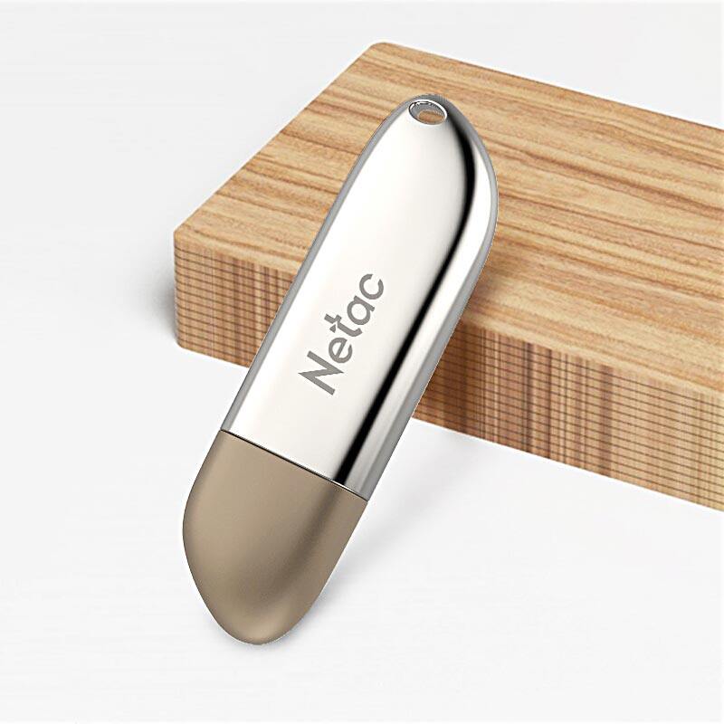 Netac USB Flash Drive Creative ไดรฟ์ปากกา DIY DJ OTG Type C 32GB โลหะ ...