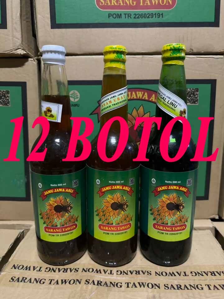 SARANG TAWON 12 BOTOL X 600ML JAMU JAWA ASLI | Lazada