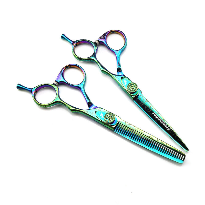 6.0 Inch Black Gold Bearing Style Napson Hairdressing Scissor, Barber ...