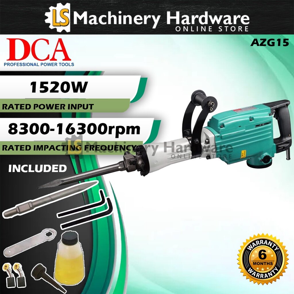 DCA Demolition Hammer 1240W AZG15 - 6 Month Warranty | Lazada