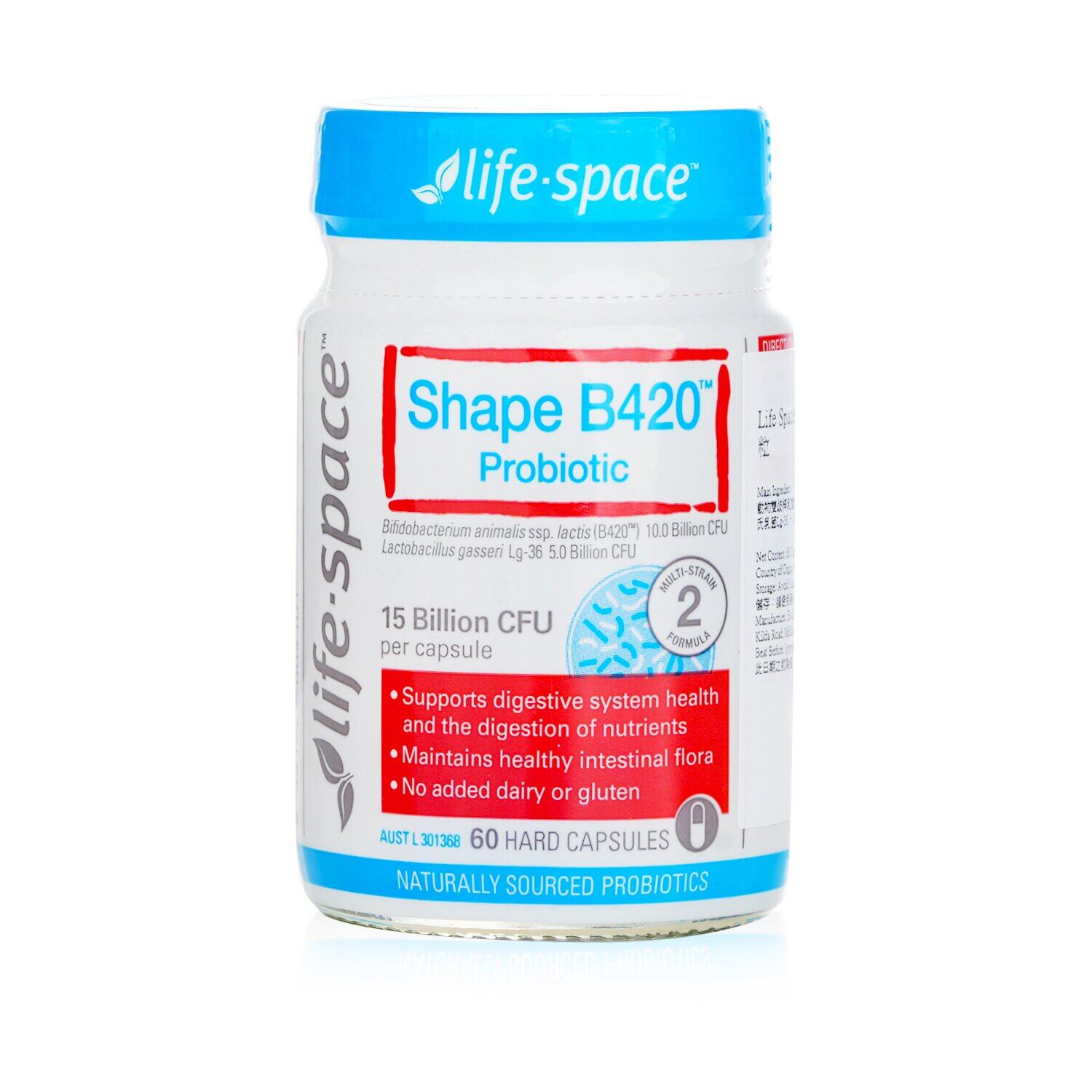 Life Space - Shape B420 Probiotic 60 capsules | Lazada