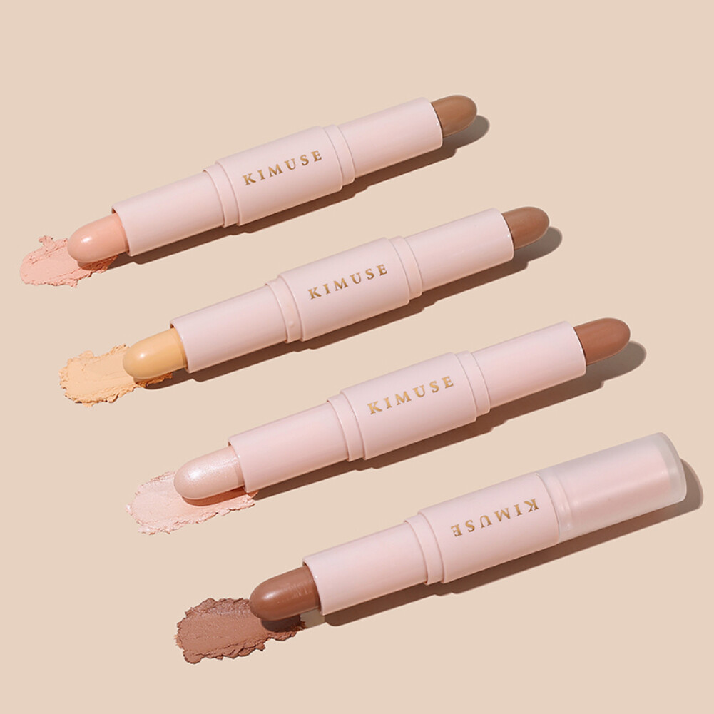 KIMUSE ธรรมชาติสามมิติสองหัวเน้นและ Contour ติดกันน้ำ S Weatproof ...